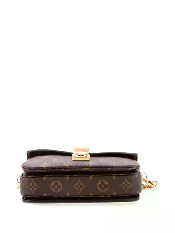 LOUIS VUITTON Monogram Canvas Pochette Metis East West Bag - Brown