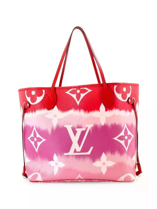 LOUIS VUITTON Monogram Giant Neverfull Mm Escale Limited Edition Tote Bag - Multicolour