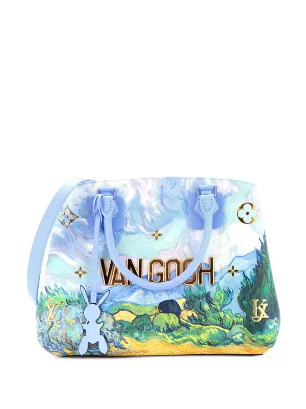 LOUIS VUITTON Montaigne Mm Satchel - Blue