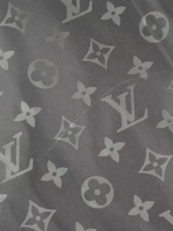 LOUIS VUITTON Monogram Hooded Windbreaker Coat