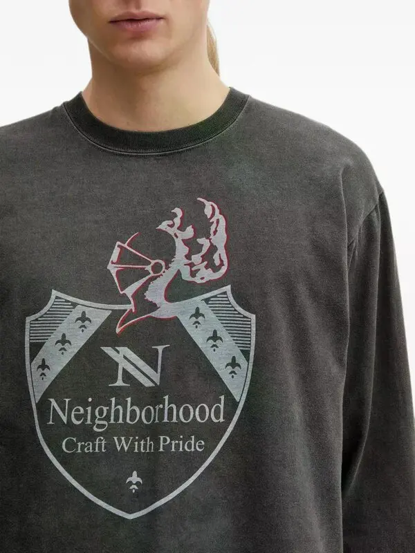NEIGHBORHOOD Graphic-print Long-sleeve T-shirt