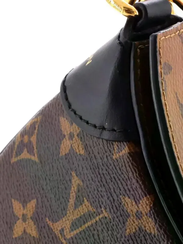 LOUIS VUITTON Twinny Handbag In Monogram And Reverse Monogram Canvas With Leather