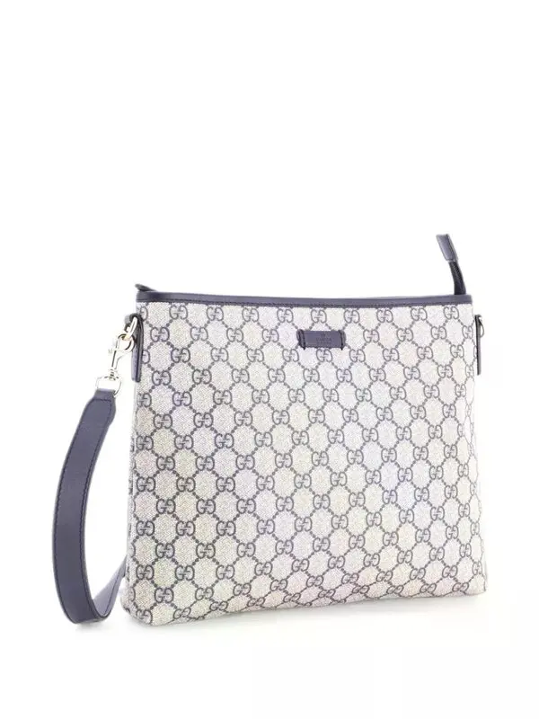 Gucci Gg Coated Canvas Medium Messenger Bag