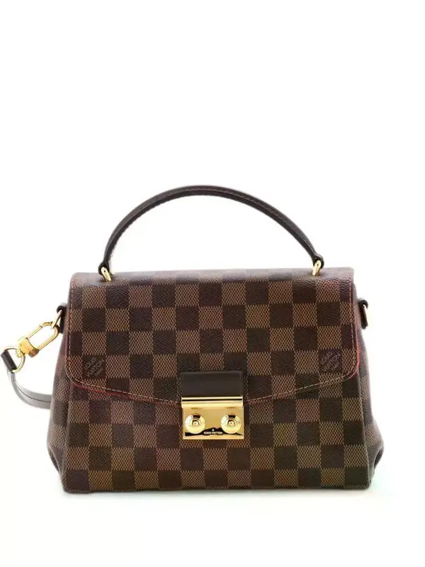LOUIS VUITTON Croisette Handbag Damier Ebene - Brown