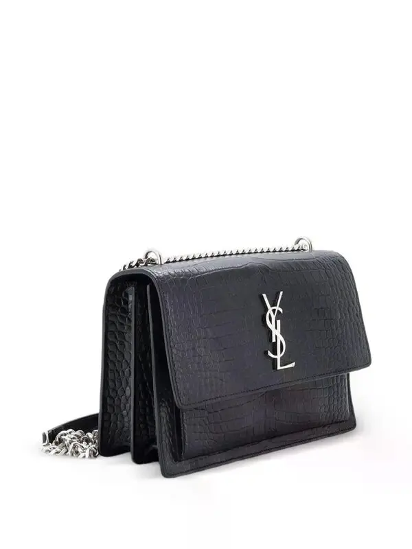 Saint Laurent Medium Sunset Bag - Black