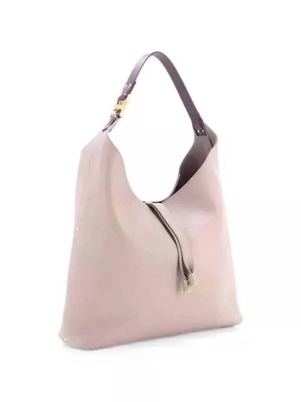 Chloé Marcie Nm Leather Hobo Bag - Neutrals