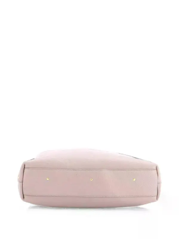 Chloé Marcie Nm Leather Hobo Bag - Neutrals