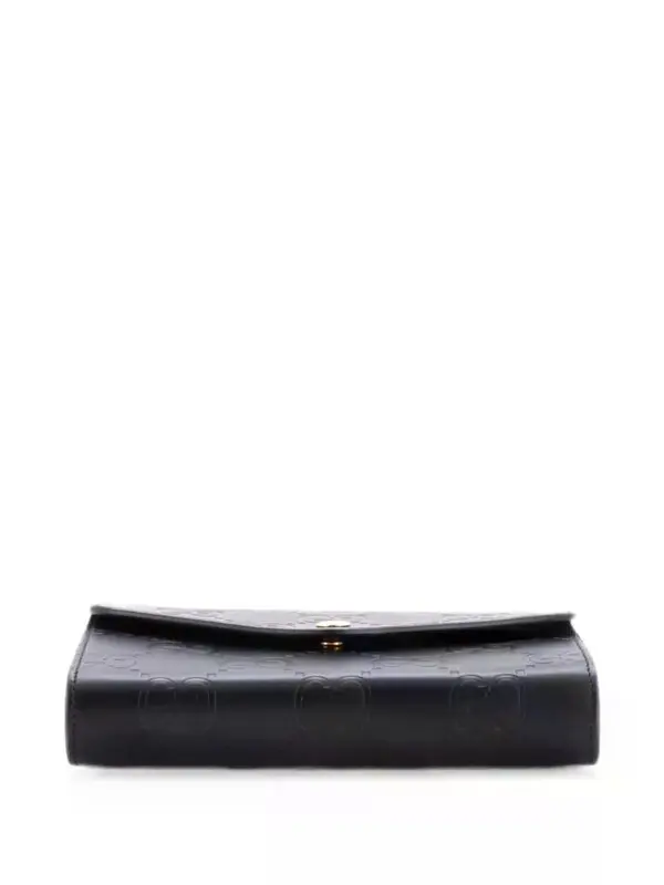 Gucci Envelope Wallet On Chain Guccissima Leather Shoulder Bag