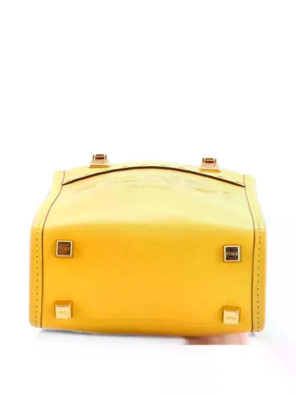 Fendi Sunshine Shopper Tote Mini Crossbody Bag