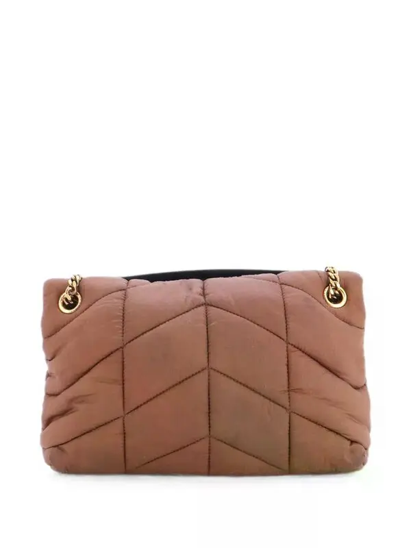 Saint Laurent Loulou Puffer Quilted Nylon Small Shoulder Bag