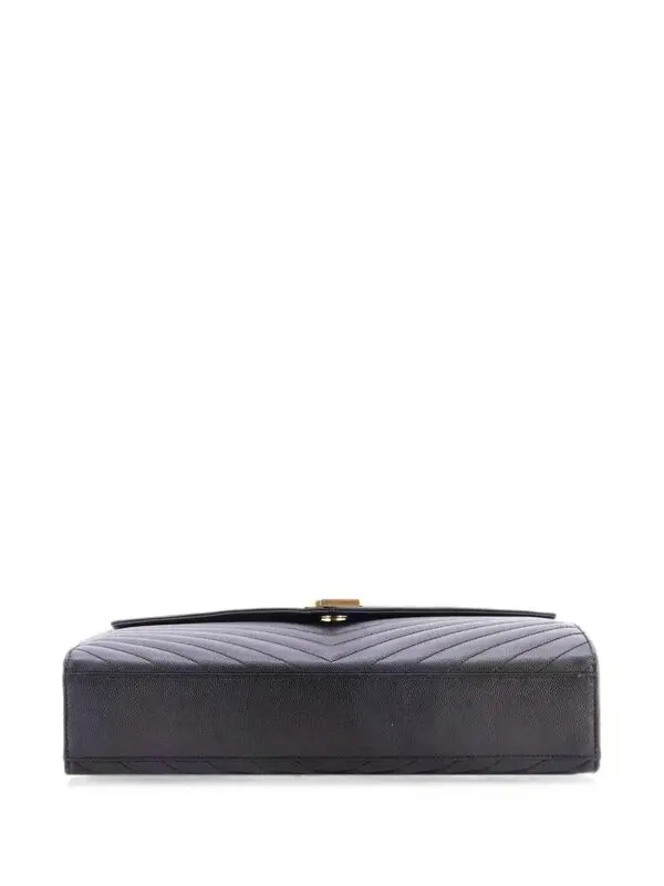 Saint Laurent Matelassé Chevron Leather Shoulder Bag