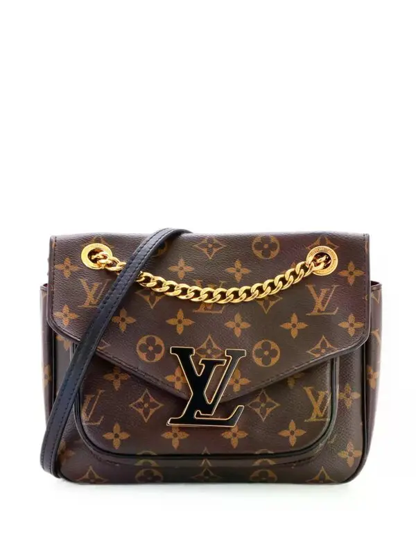 LOUIS VUITTON Passy Monogram Canvas Crossbody Bag