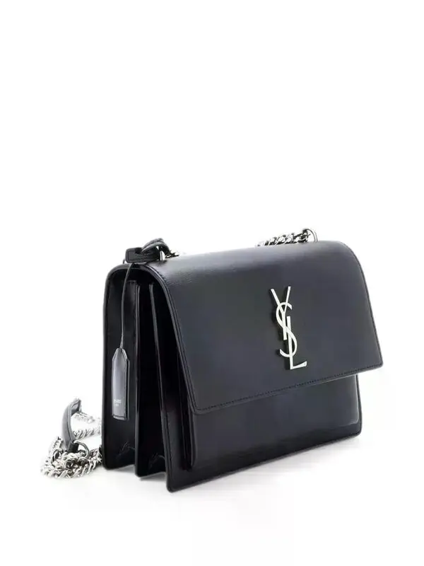 Saint Laurent Sunset Medium Crossbody Bag - Black