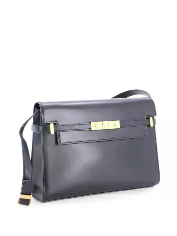 Saint Laurent Manhattan Medium Shoulder Bag - Black