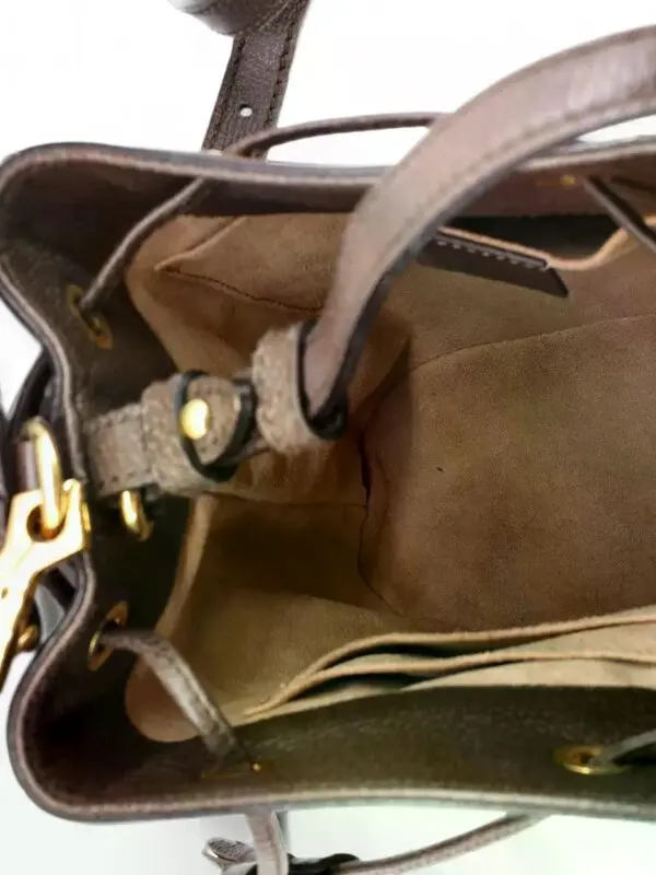 Gucci Ophidia Gg Coated Canvas Small Bucket Bag