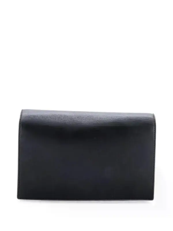 Saint Laurent Monogram Tassel Leather Small Crossbody Bag