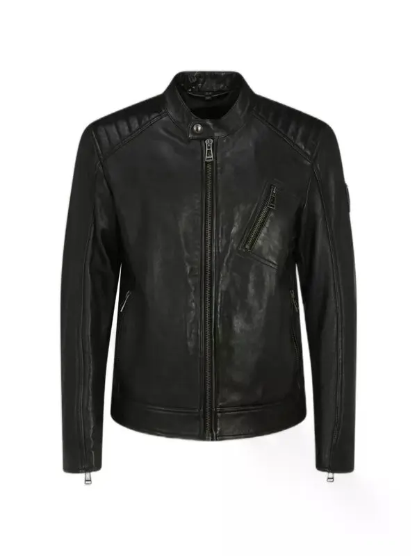 Belstaff Sheep Leather Racer Jacket