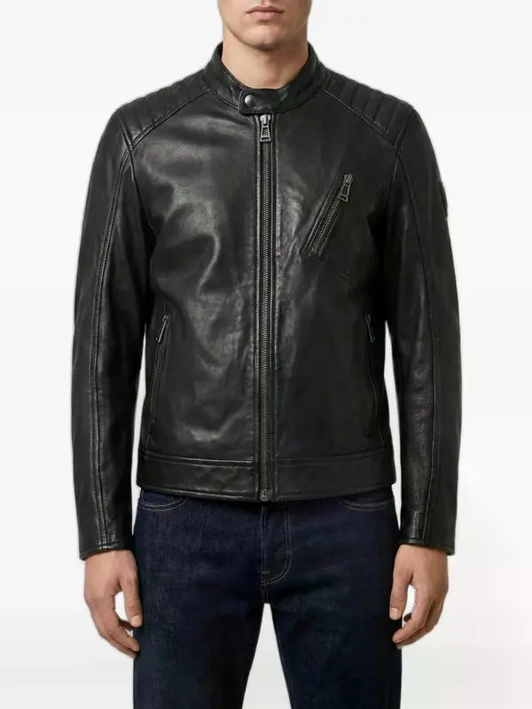 Belstaff Sheep Leather Racer Jacket