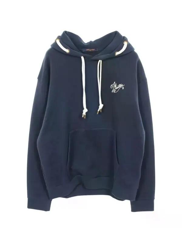 LOUIS VUITTON Cotton Hoodie With Embroidered Logo