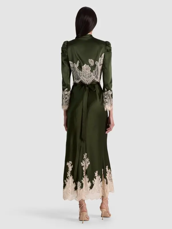 Alice + Olivia Thomasina Lace Cropped Jacket