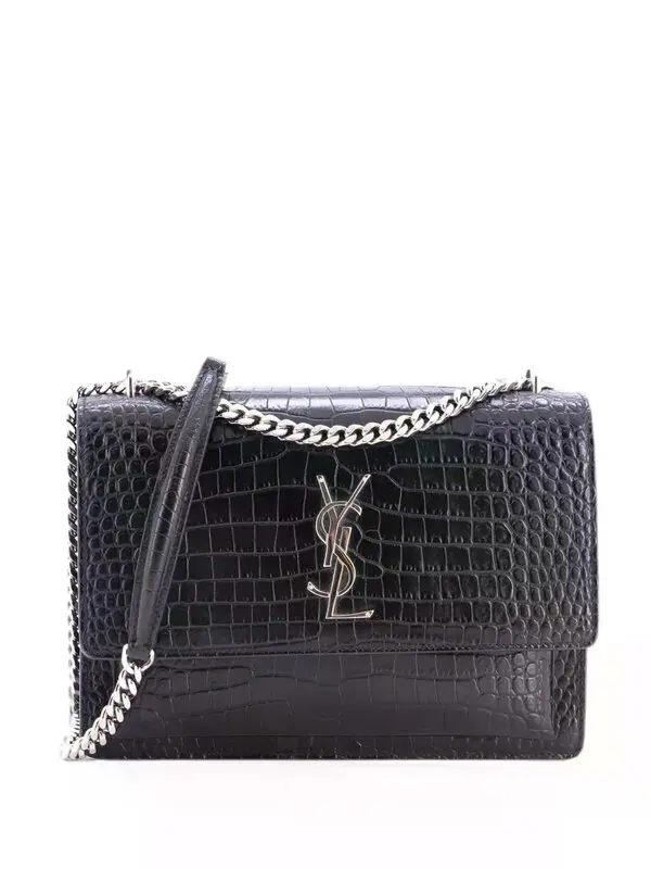 Saint Laurent Medium Sunset Bag - Black