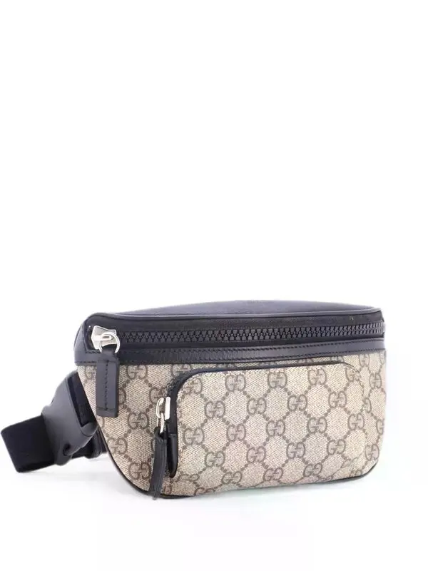 Gucci Gg Coated Canvas Medium Belt Bag