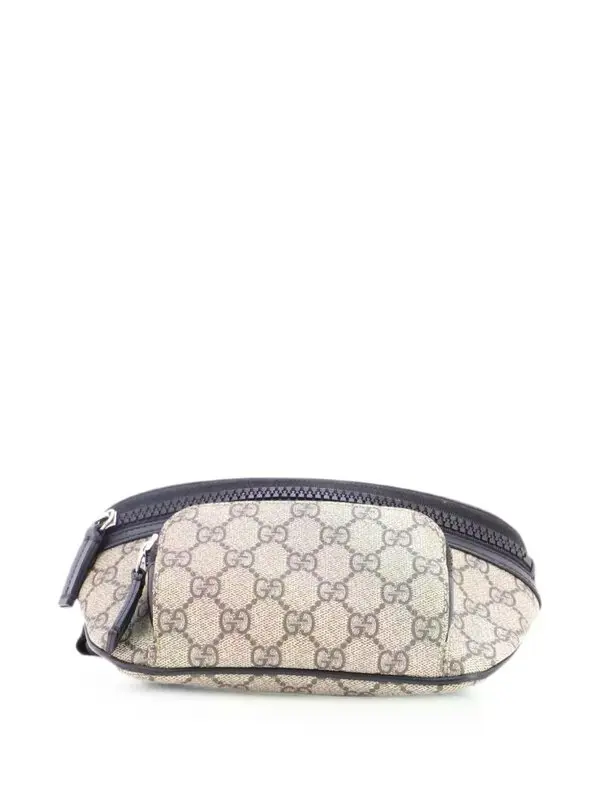 Gucci Gg Coated Canvas Medium Belt Bag