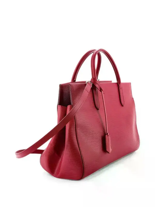 LOUIS VUITTON Epi Leather Marly Satchel Bag - Pink