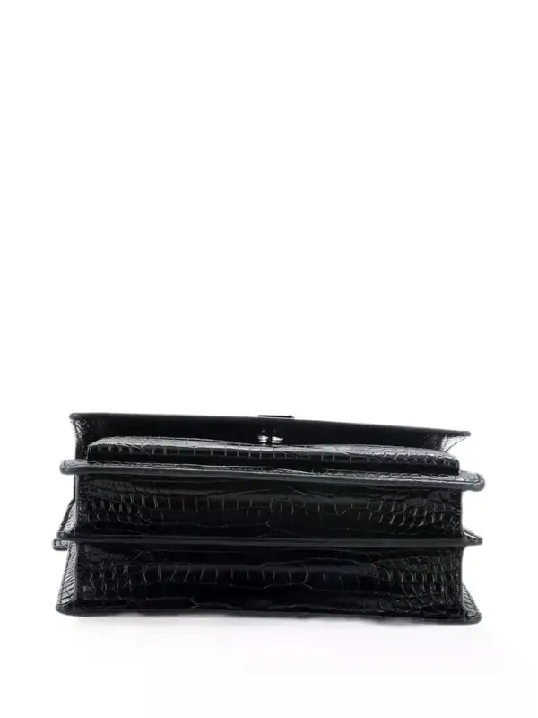Saint Laurent Medium Sunset Bag - Black