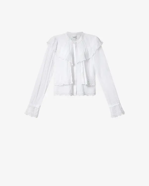 MARANT ETOILE Kelmon Top - White