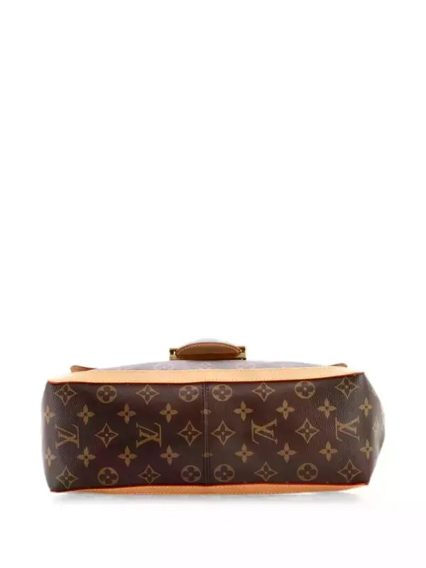 LOUIS VUITTON Dauphine Soft Monogram Canvas Gm Shoulder Bag - Brown