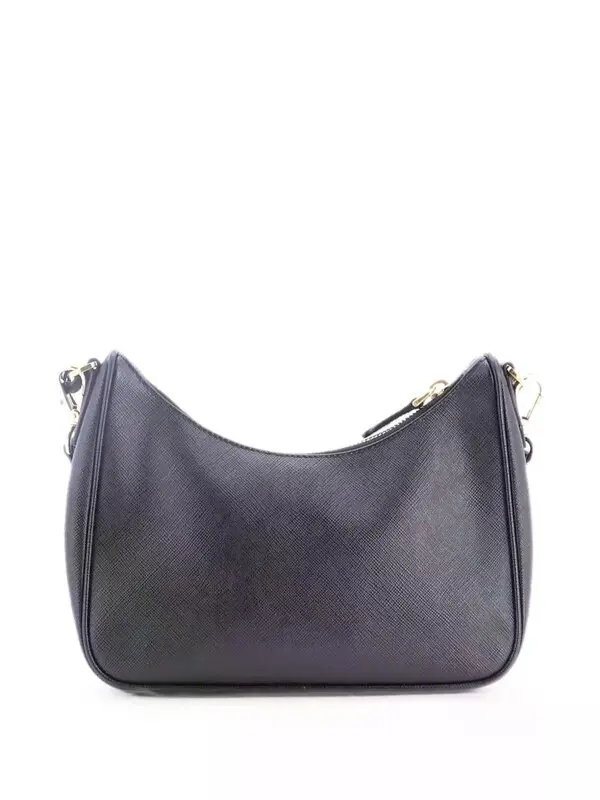 Prada Re-edition 2005 Shoulder Bag Saffiano Leather - Black