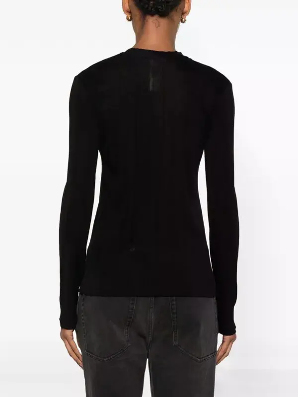 THE ROW Dantea Ribbed Knit Top