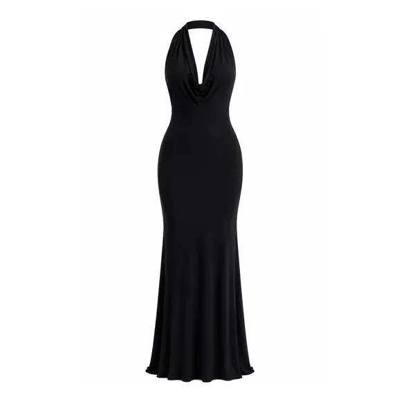 MAISON DE GALA Selene Noir Gown