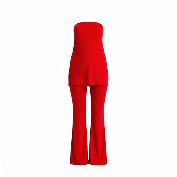 MAISON DE GALA Valerie Scarlet Set - Red