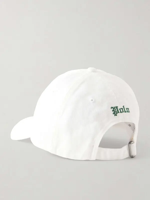 Polo Ralph Lauren Logo-embroidered Cotton-twill Baseball Cap