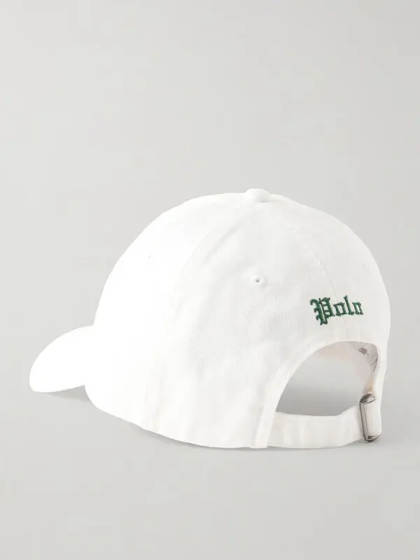 Polo Ralph Lauren Logo-embroidered Cotton-twill Baseball Cap