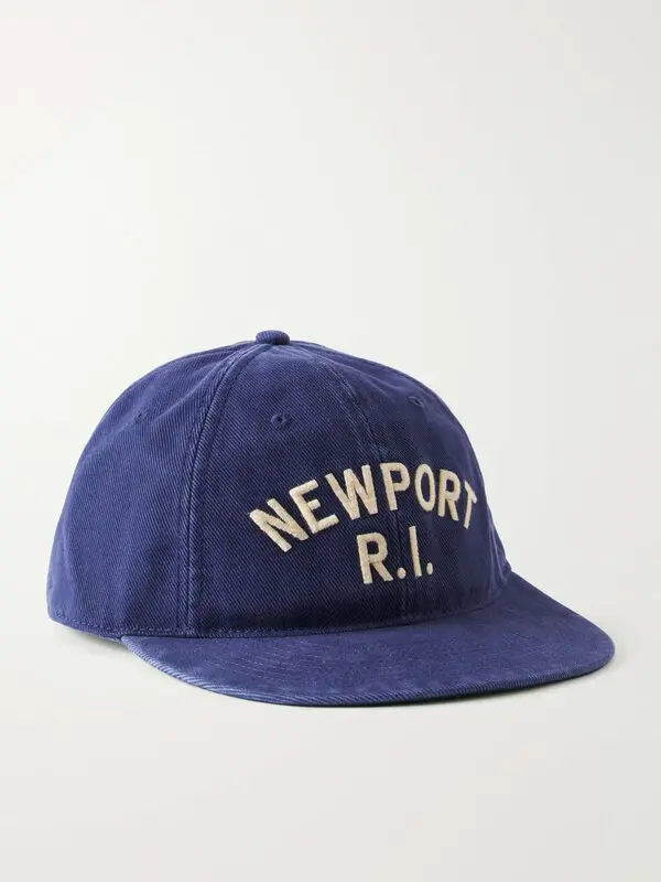 Polo Ralph Lauren Embroidered Cotton-twill Baseball Cap - Navy