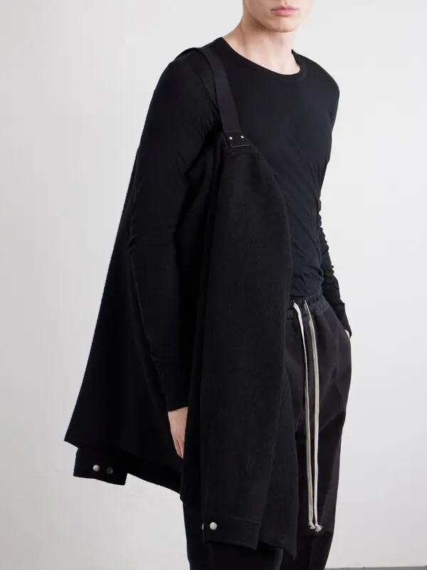 Rick Owens Virgin Wool Zip-up Jacket