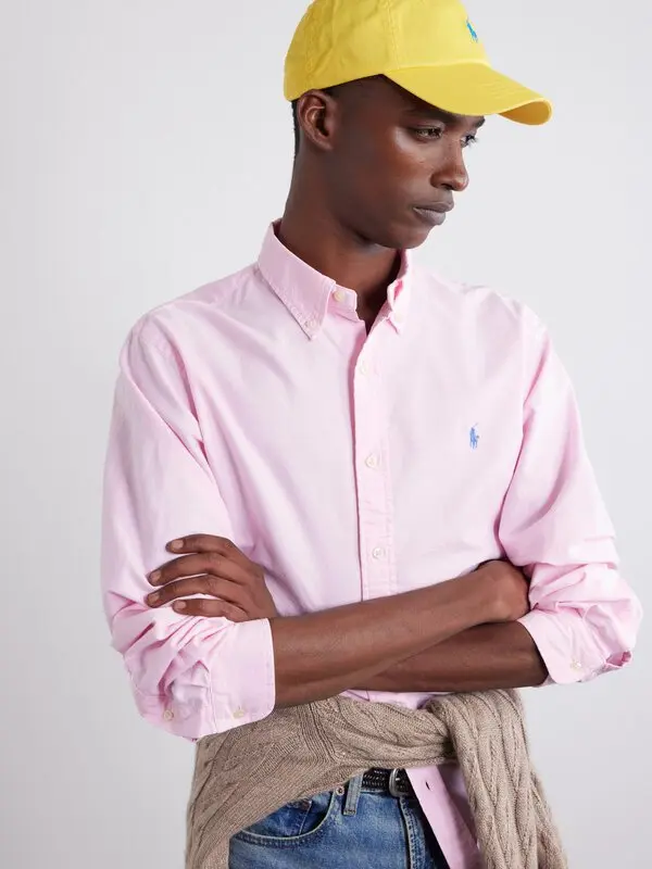 Polo Ralph Lauren Logo-embroidered Cotton-twill Baseball Cap
