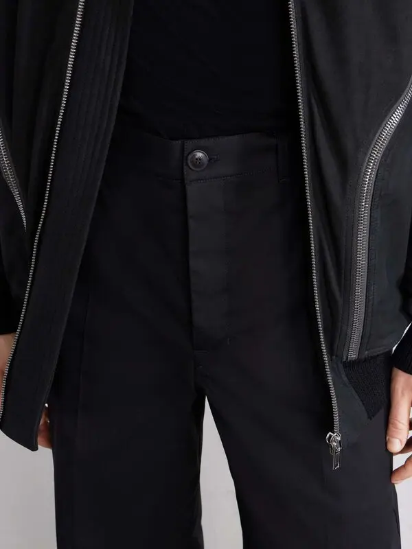 Rick Owens Wide-leg Cotton-blend Canvas Trousers