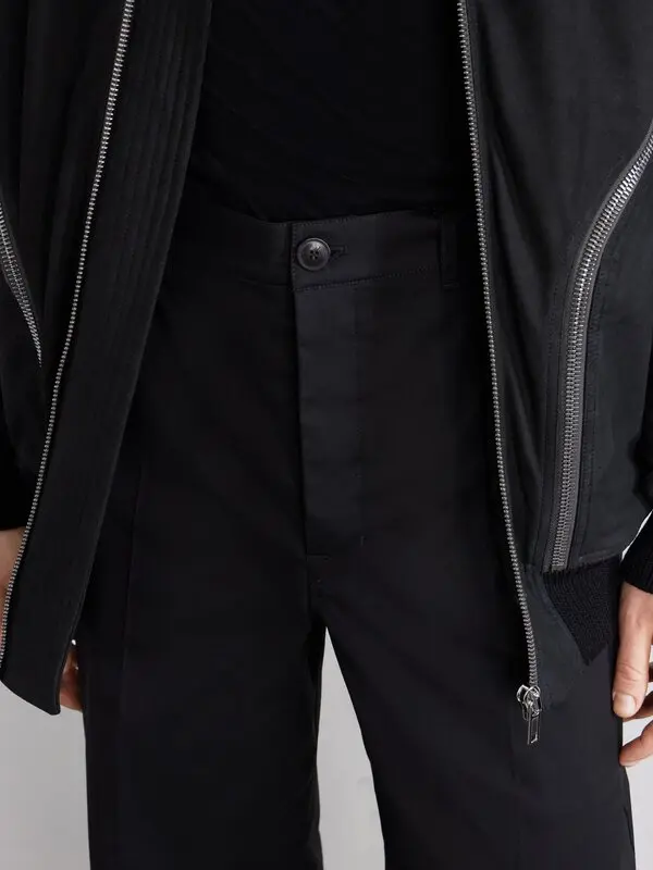Rick Owens Wide-leg Cotton-blend Canvas Trousers