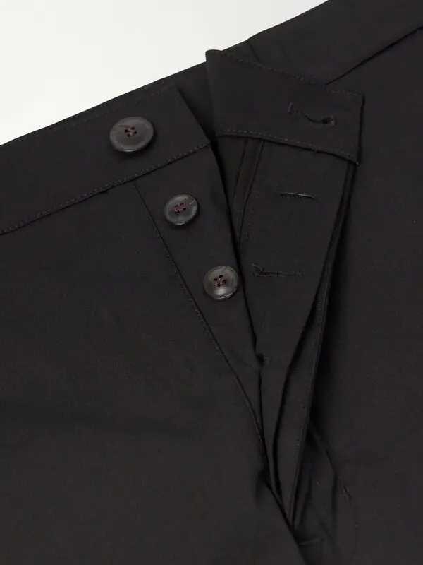 Rick Owens Wide-leg Cotton-blend Canvas Trousers