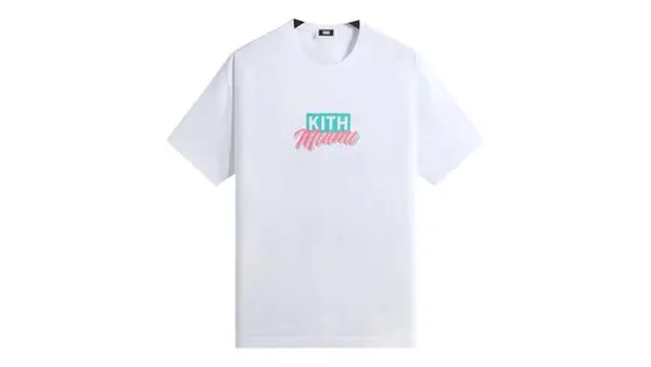 Kith Miami Classic Logo Tee Shirt