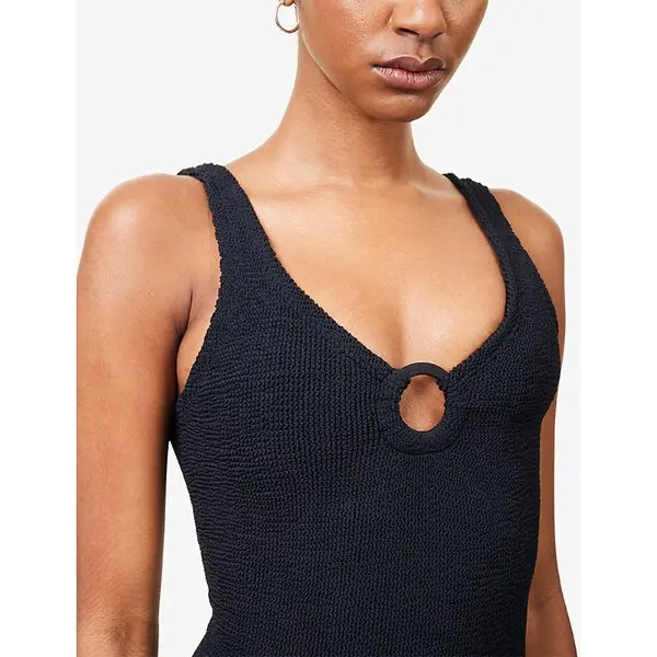 Hunza G Celine Hoop-front Swimsuit