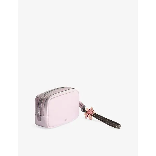 ANYA HINDMARCH Blossom Important Things Woven Pouch - Sakura