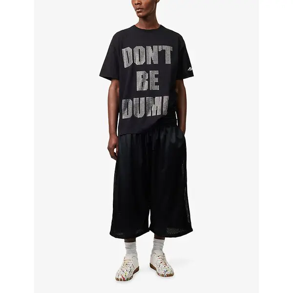 AWGE Blinged Out Short-sleeve Cotton T-shirt