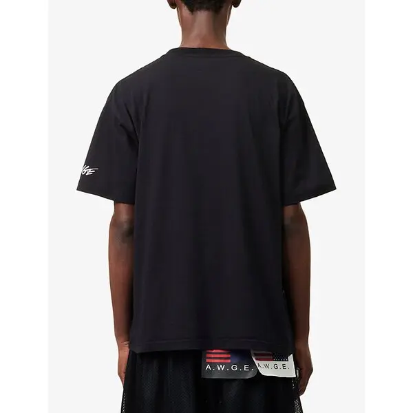 AWGE Blinged Out Short-sleeve Cotton T-shirt