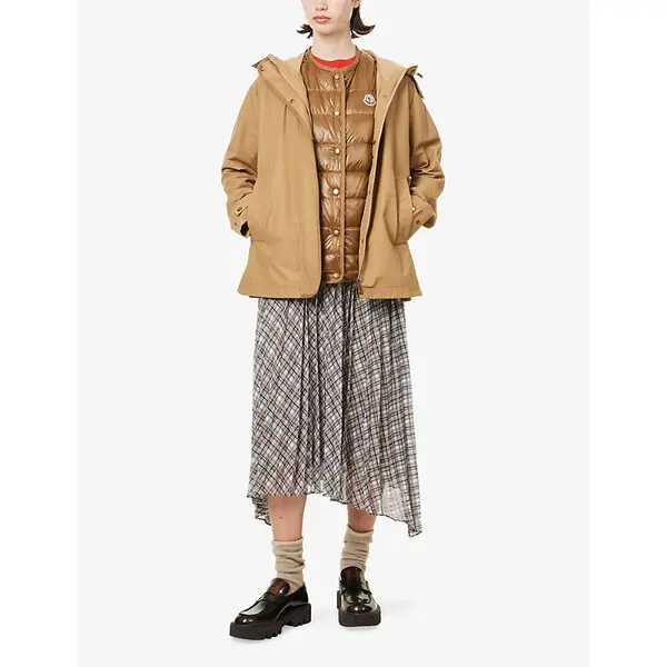Moncler Chocard 3-in-1 Canvas-down Jacket