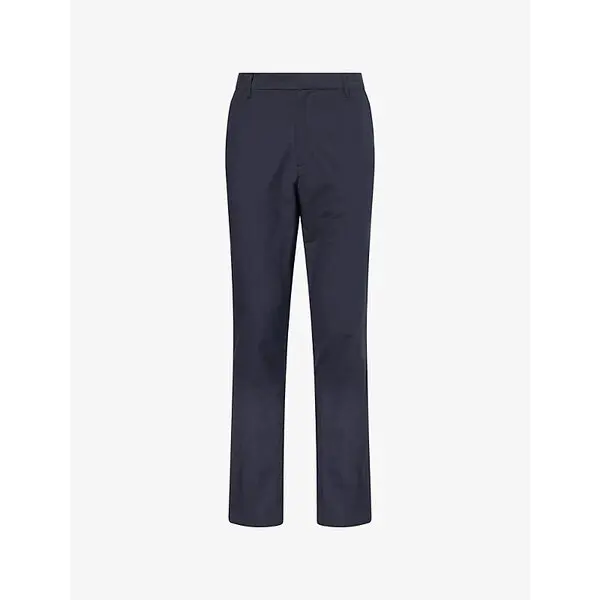 Sunspel Straight-leg Cotton Poplin Trousers